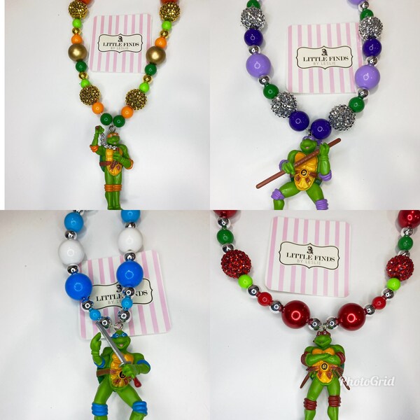 Ninja Turtle Jewelry - Etsy