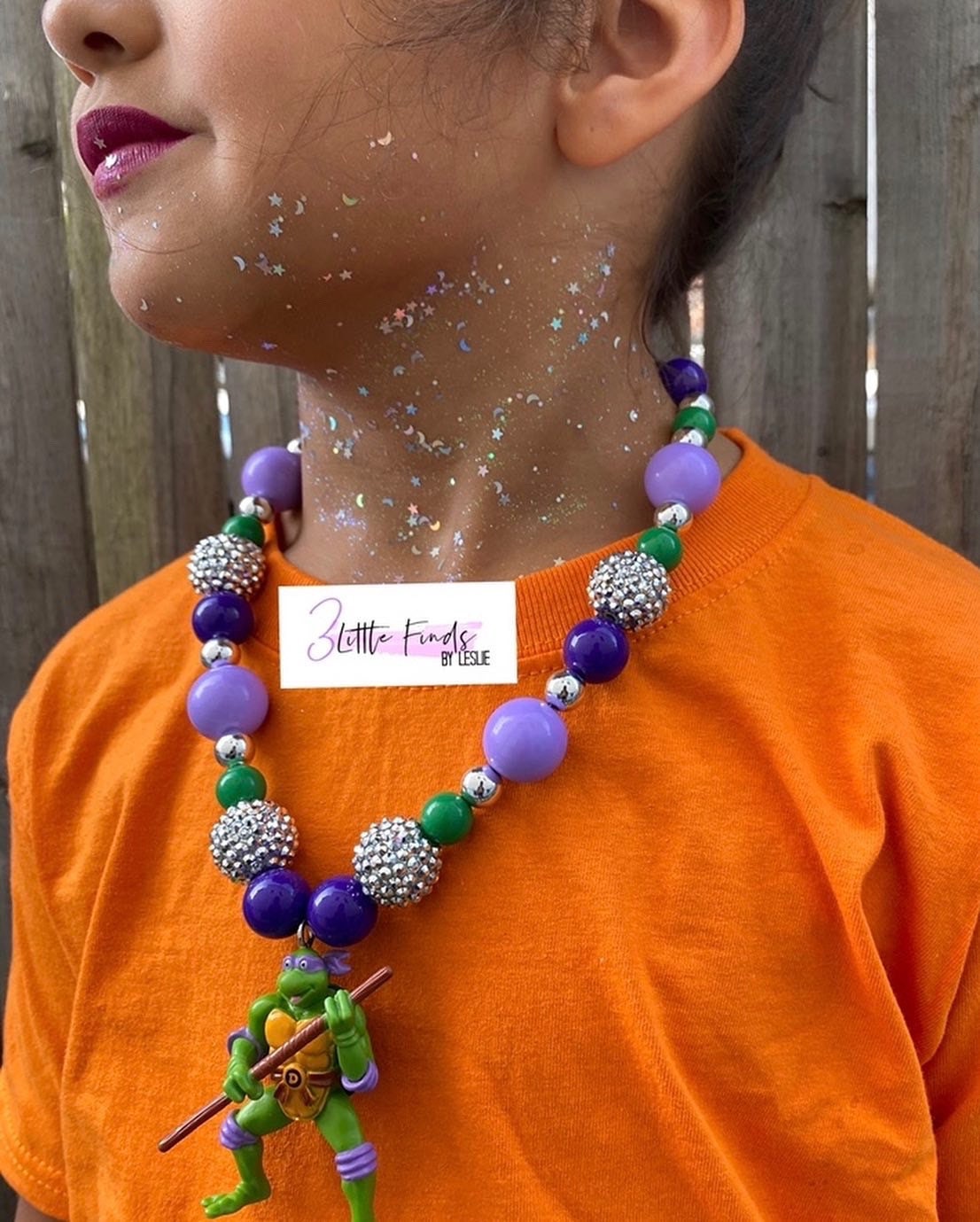 Ninja Turtle Chain/ Kids Chains / Childrens Jewelry/kids Jewelry /girls ...