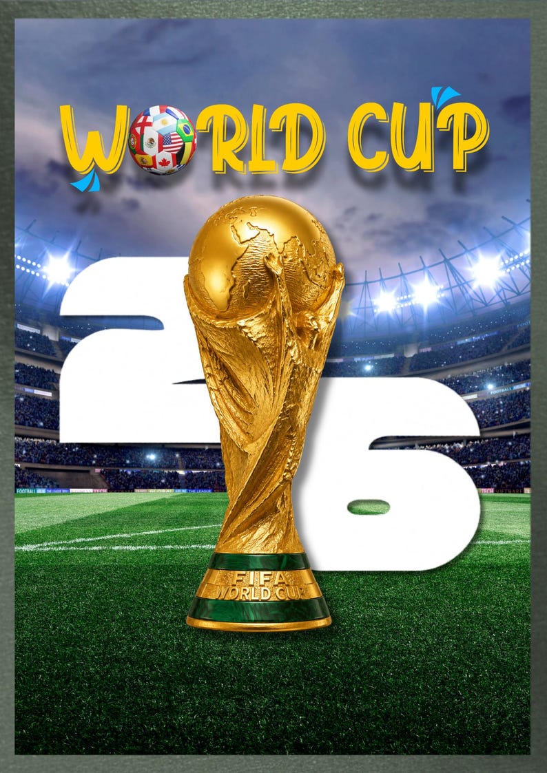 World Cup 2026 Printable Group Stage Score Tracker | Soccer & Football ...