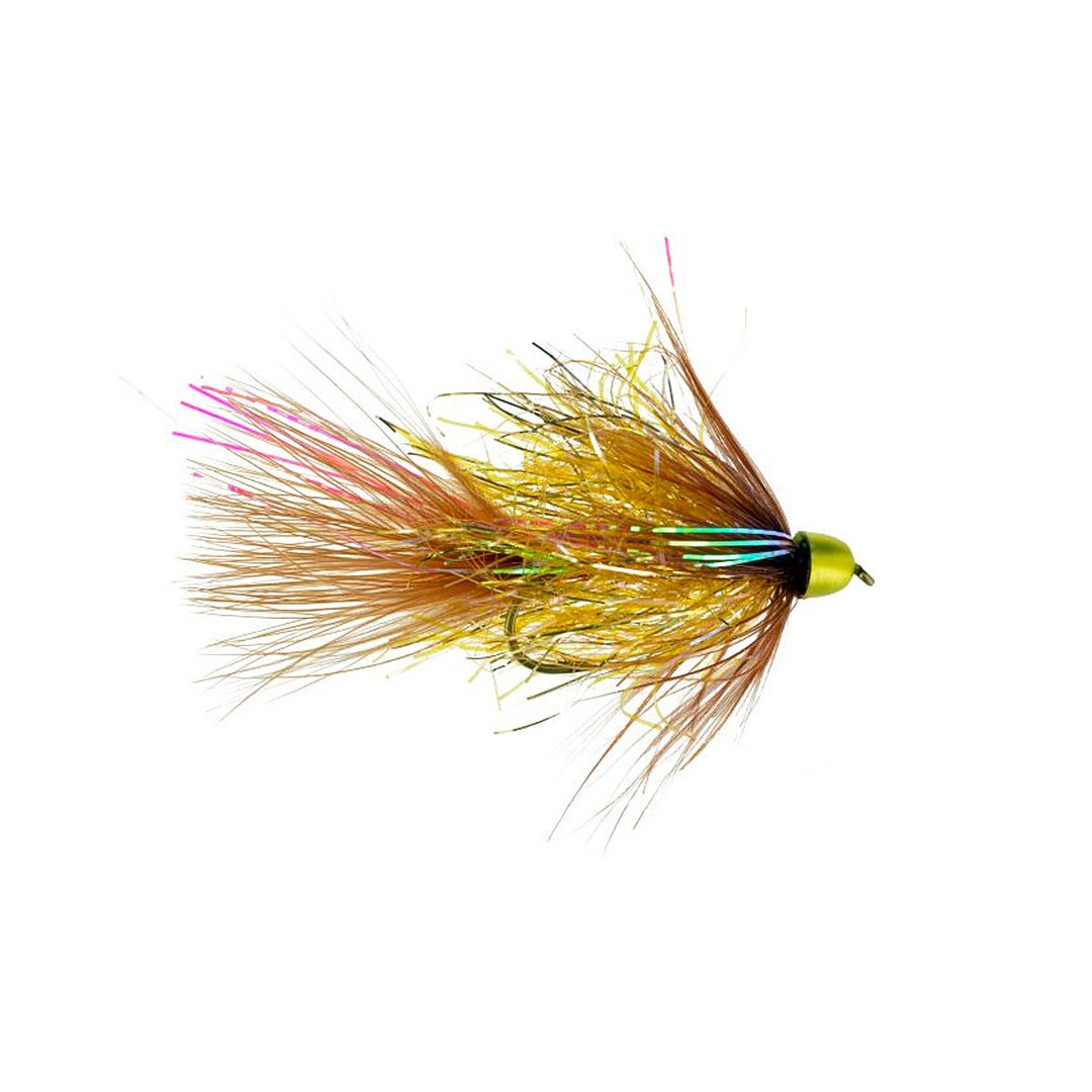 Golden Wooly Bugger Fly: Hand Tied Streamer, Size 6 - Etsy
