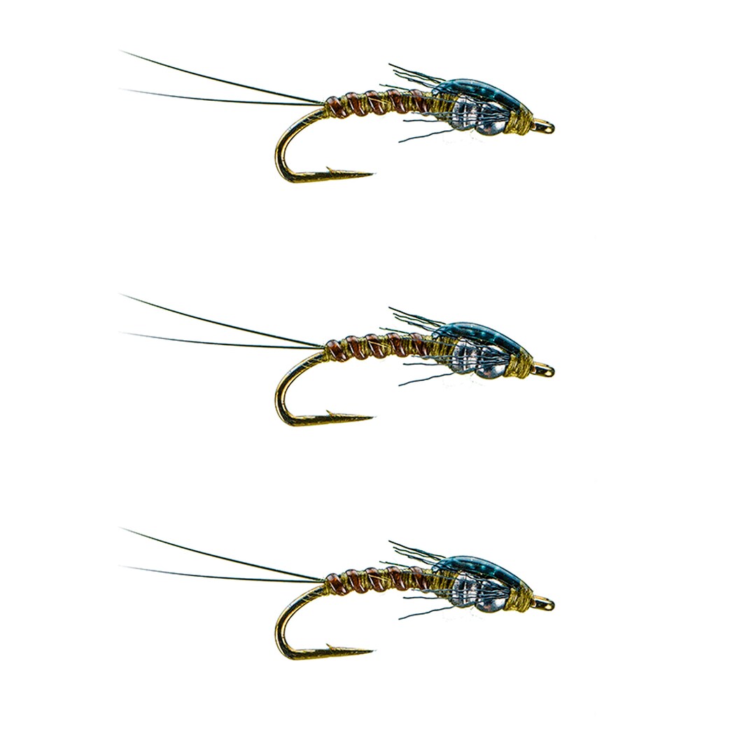 Double Tungsten BWO - Blue Winged Olive Emerger and Midge Patterns - Fly Fishing Flies for Your ...