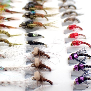 Miracle Midge Fly Pattern - Hand Tied Midge Fly Pattern - Trout Flies for Fly Fishing - 3 Pack ...