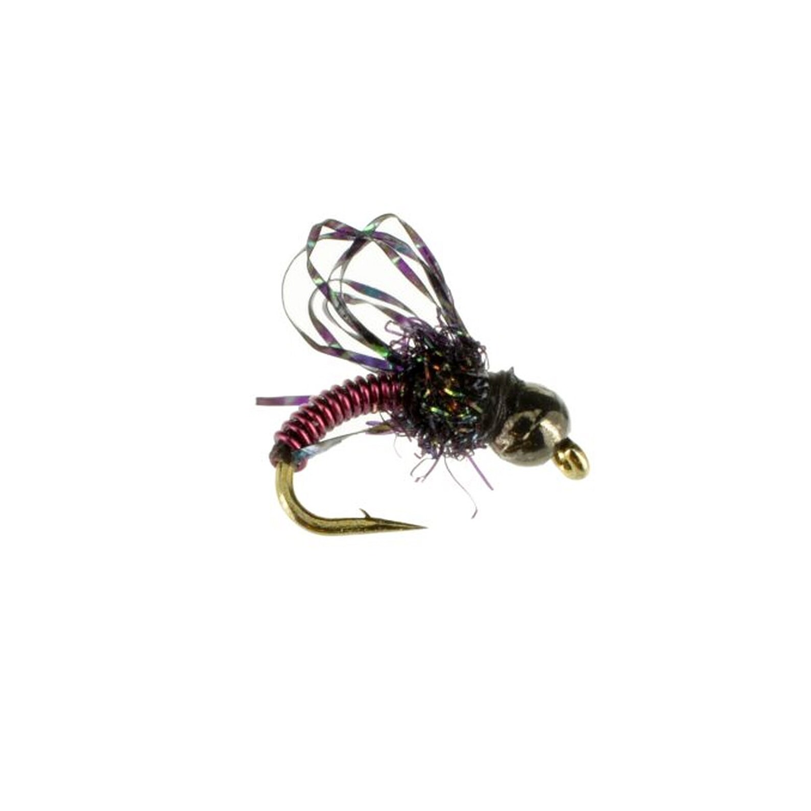 Midge Emerger Fly Pattern Caped Avenger Wine Trout Flies - Etsy