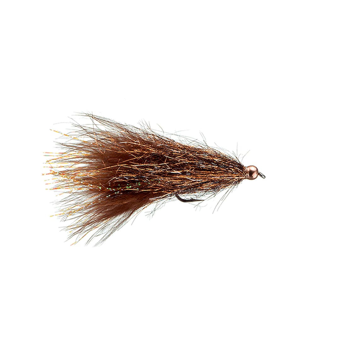 Streamer Pattern - Sparkle Minnow Tungsten Brown/copper - Fly Fishing ...