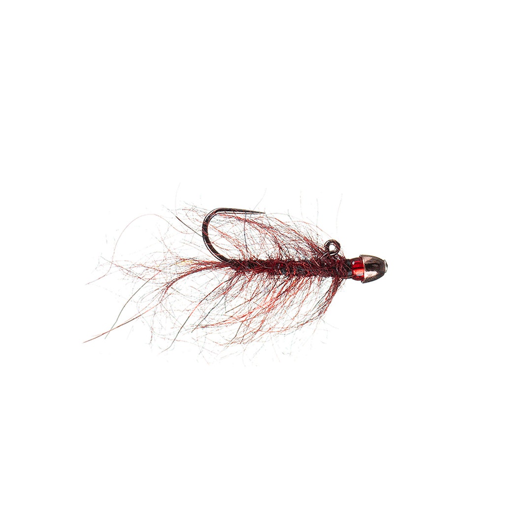 Fly Fishing Gifts Balanced Leech Streamer Pattern - Ruby Eye - Fly ...