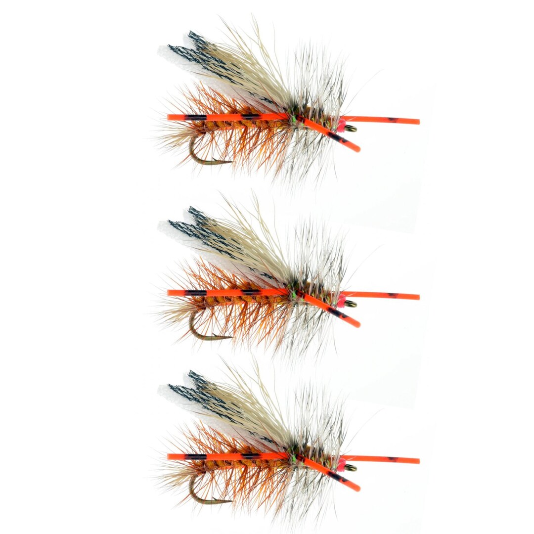 Attractor Dry Fly Pattern Chew Toy Hand Tied Fly Fishing Flies ...