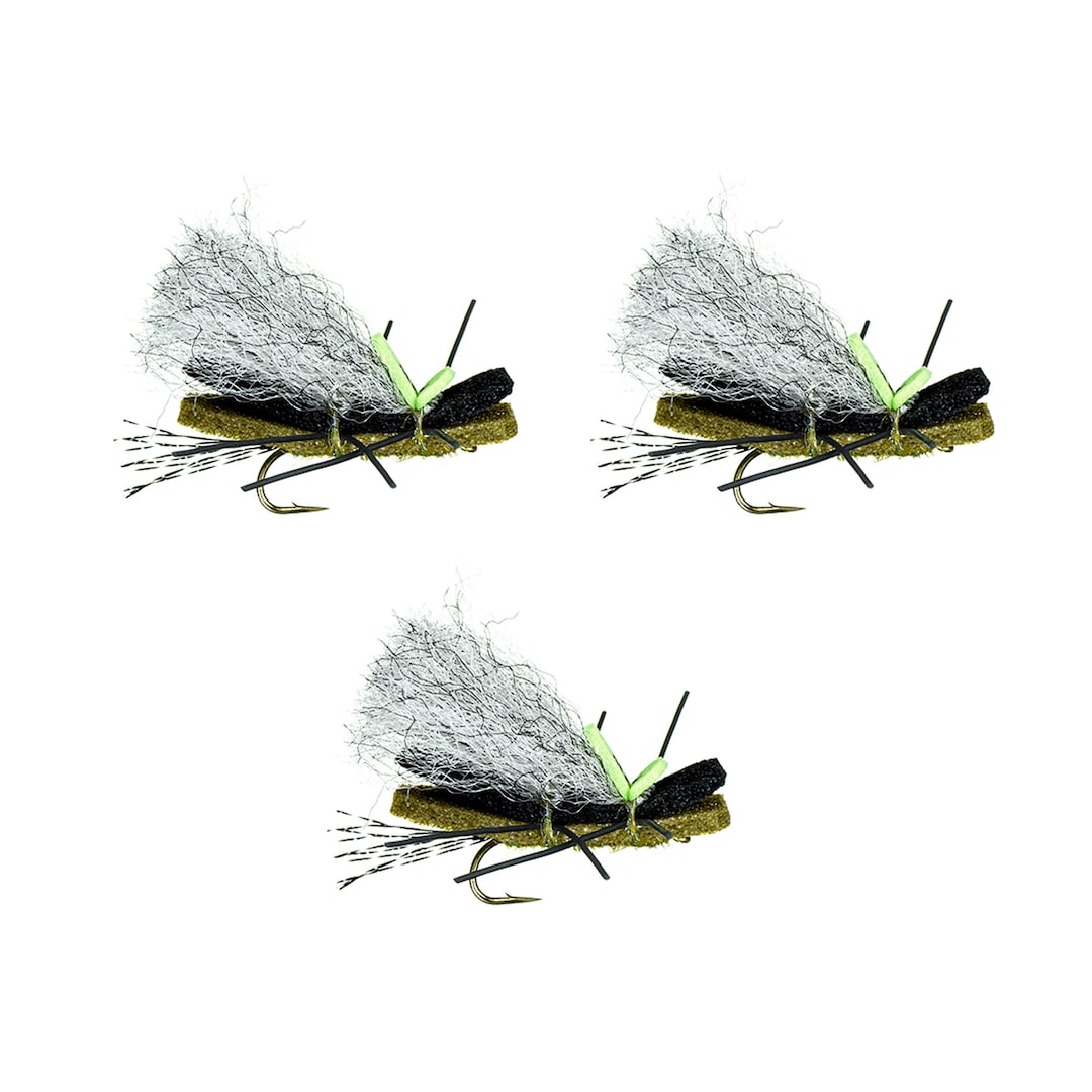 Dry Fly Attractor Pattern Double Chubby - Foam Bodied Dry Fly Pattern ...