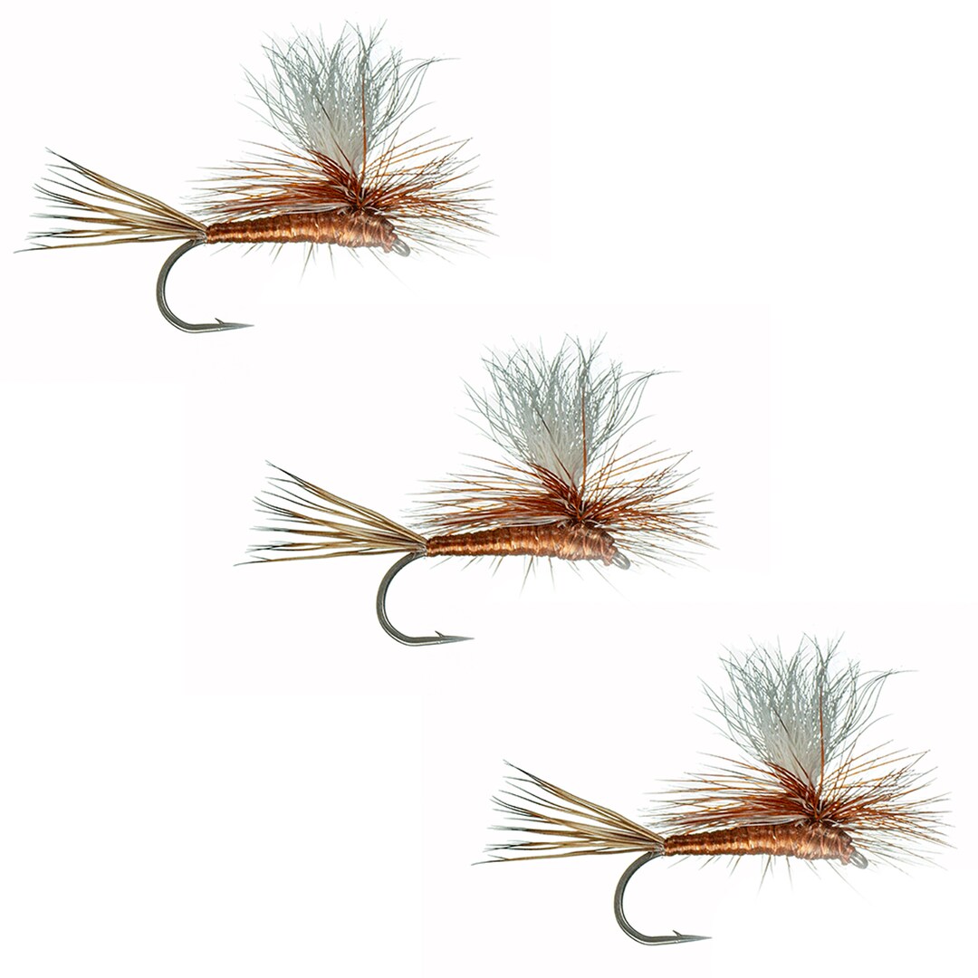Copper Haze - Attractor Dry Flies - Dry Flies for Trout - Parachute Dry ...