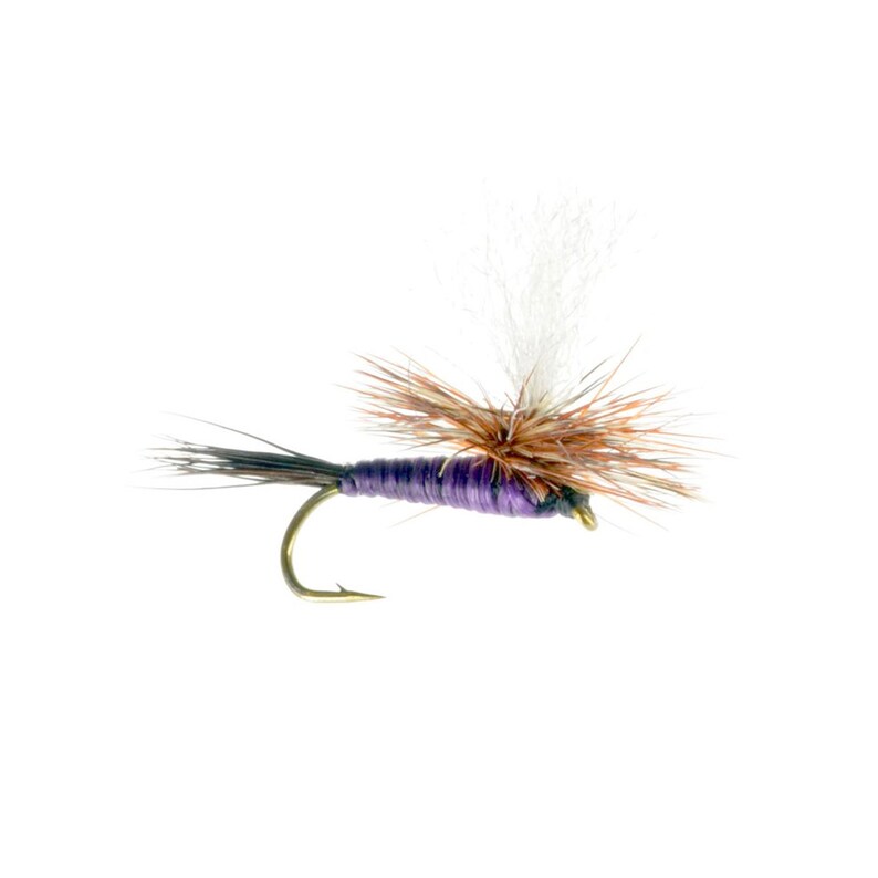 Purple Haze Dry Fly Hand Tied Fly Fishing Flies Classic - Etsy