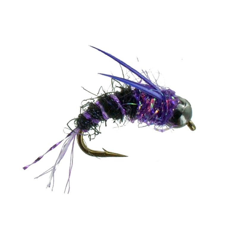 Dark Prince Nymph Fly Hand Tied Flies Fly Fishing Flies - Etsy