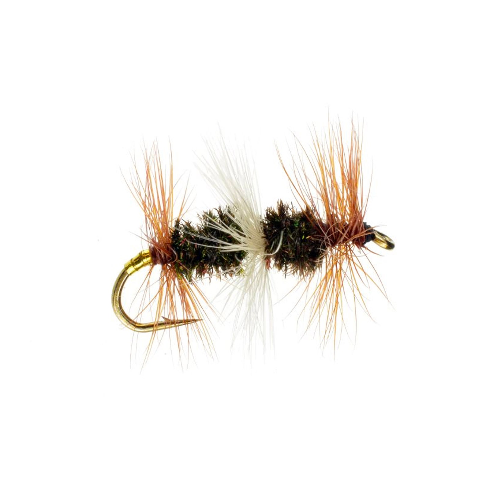 Double Renegade Dry Fly - Fly Fishing Flies for Fly Fishing - Attractor ...