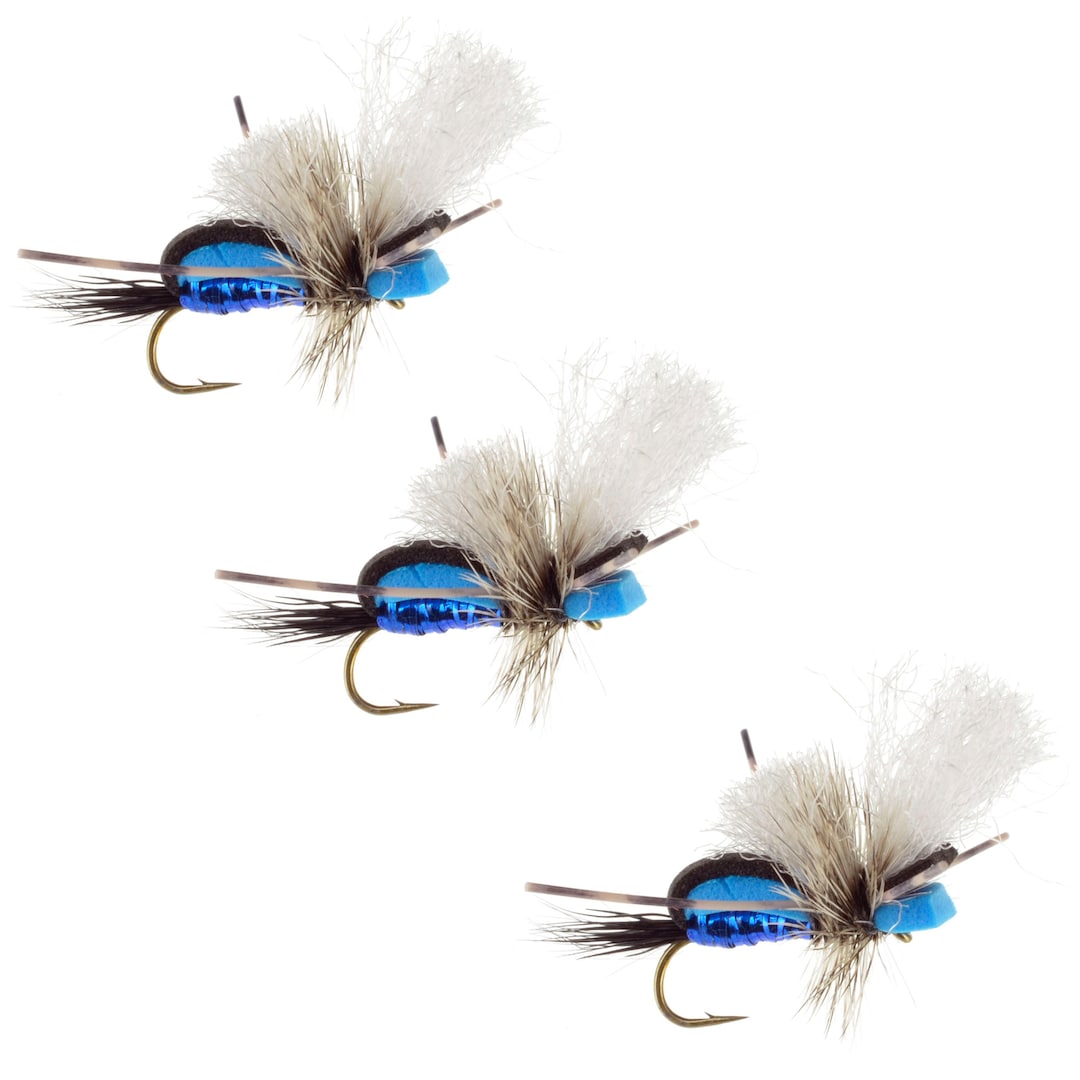 Hippie Stomper Blue - Top Dry Fly Patterns - Hand Tied Fly Fishing ...