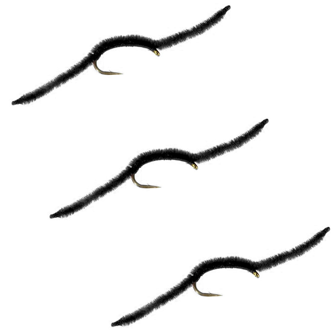 Fly Fishing Flies - San Juan Worm Fly Pattern - Worms Lures for Fishing ...