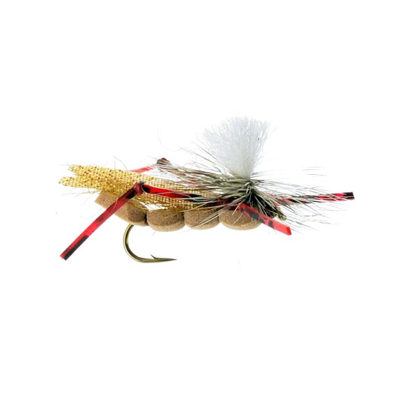 Red Legged Hopper Pattern Foam Grasshopper Fly Pattern | Etsy