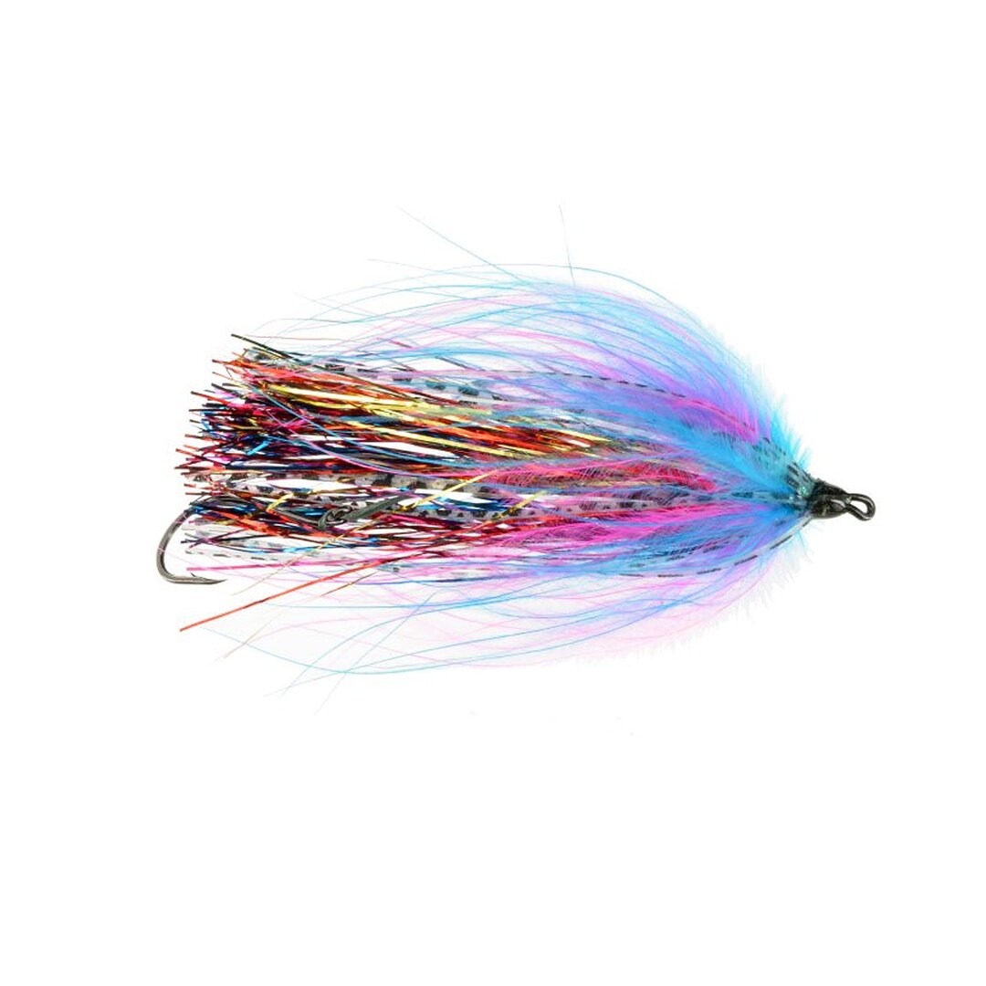 Hand Tied Trout Streamer: Rave Dawn Fly Fishing Lure - Etsy