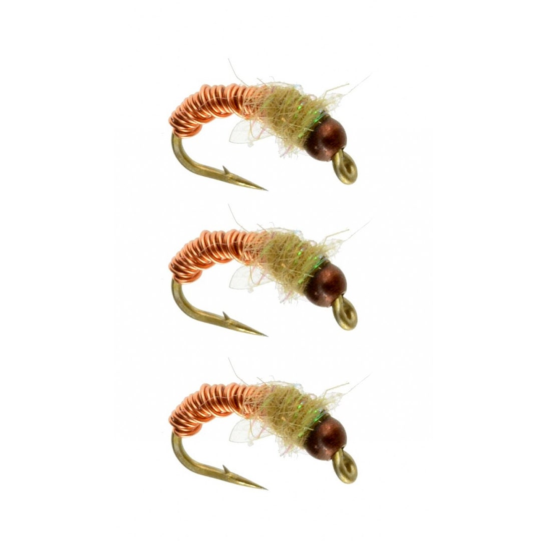 Fly Fishing Flies Deep Brassie Fly Fishing Flies for Trout Fishing Hand Tied Flies for Your Fly ...
