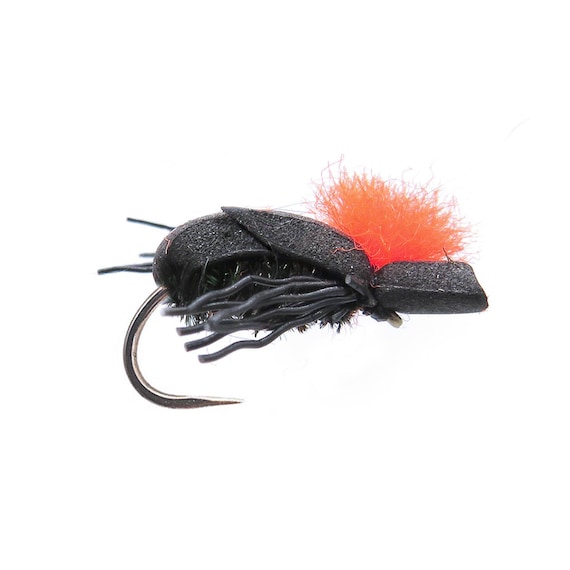 Battle Beetle Fly Pattern Terrestrial Fly Pattern Trout | Etsy