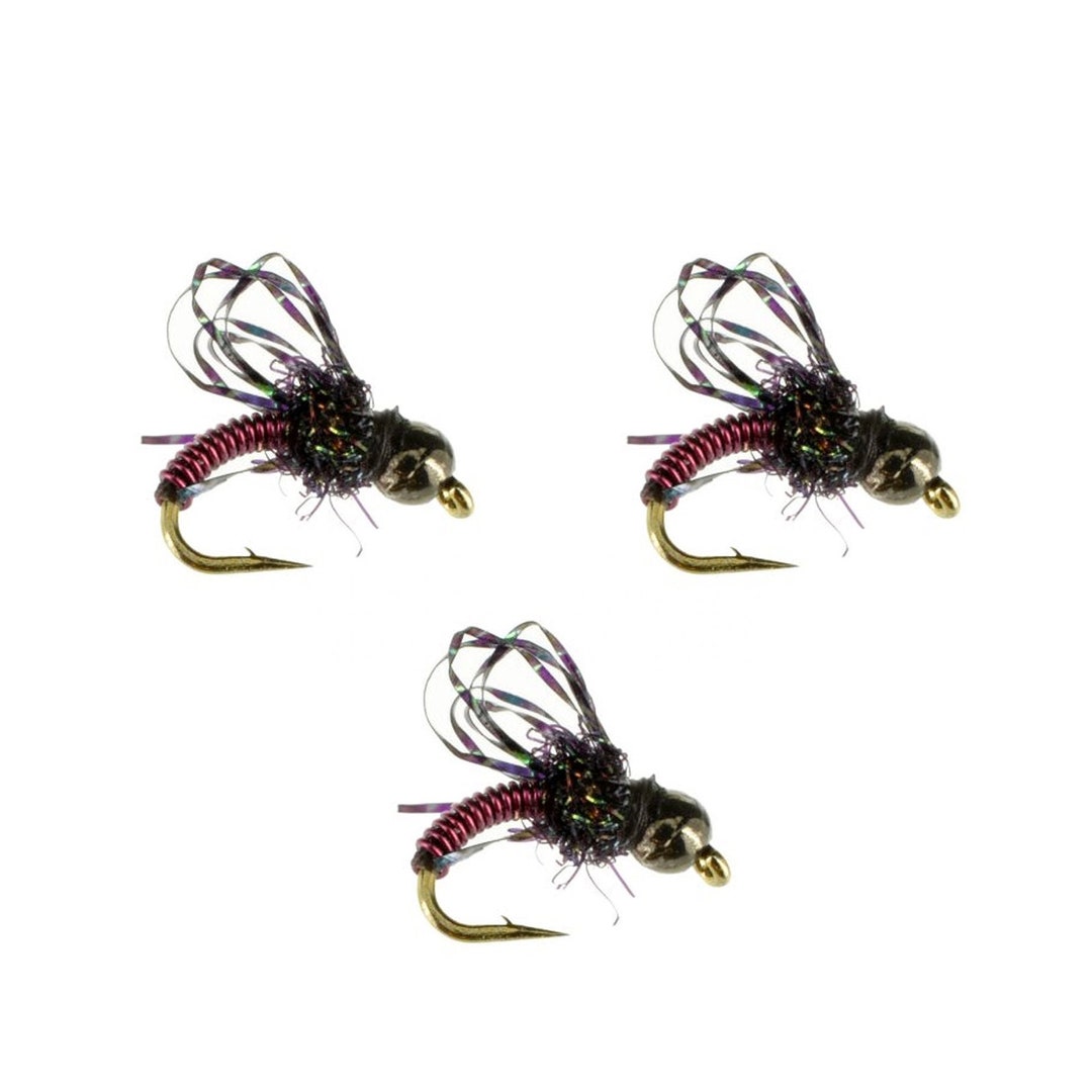Midge Emerger Fly Pattern - Caped Avenger Wine - Trout Flies for Fly ...