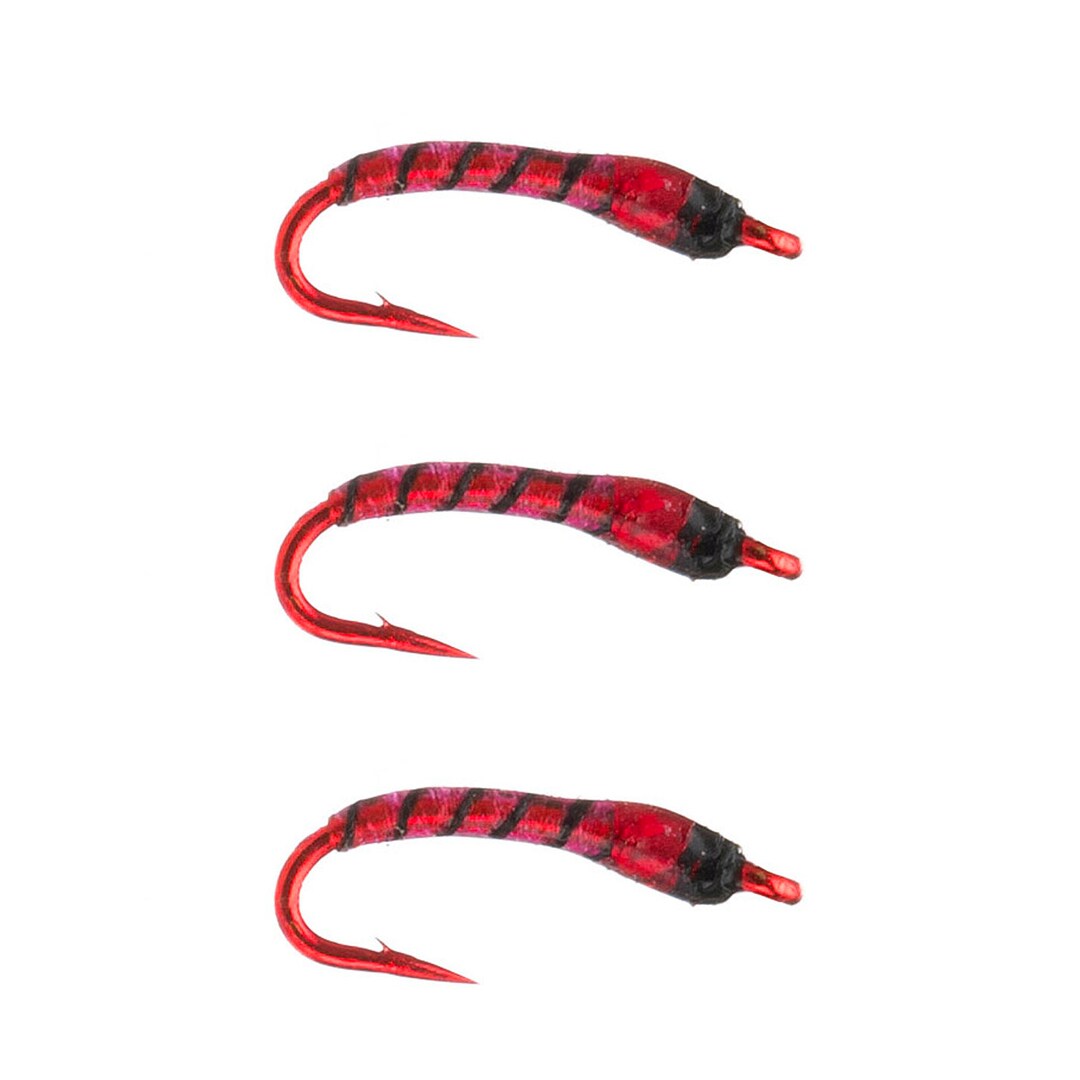 Fly Fishing Flies for Trout - Midges and Emergers - Demon Midge 3 Pack ...