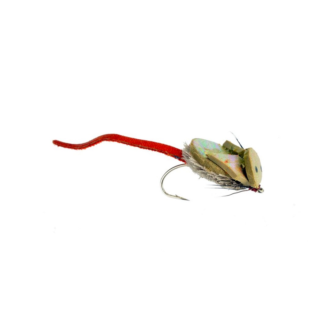 Mouse Fly Pattern - Loco Mouse - Mouse Fishing Lure - Hand Tied Fly ...