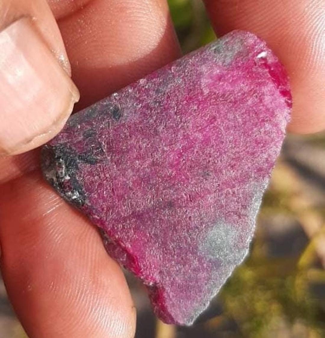 Ruby Zoisite Rough Gemstone Loose Gemstone Healing Rough Stone Natural Raw Loose Rough Gemstone ...