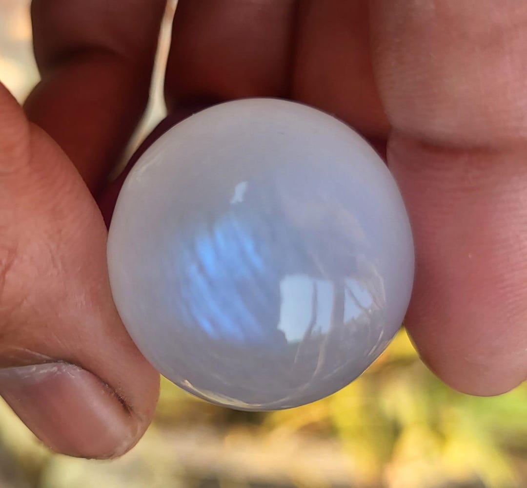 Moonston Sphere Rare Moonstone Sphere Moonstone Smooth Plain Round ...
