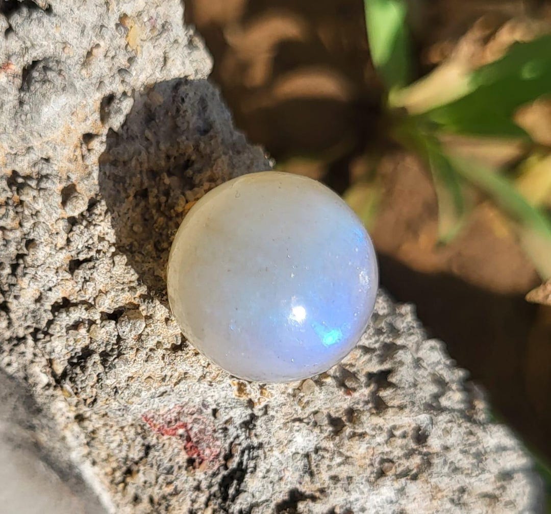 Moonston Sphere | Rare Moonstone Sphere | Moonstone Smooth Plain Round ...