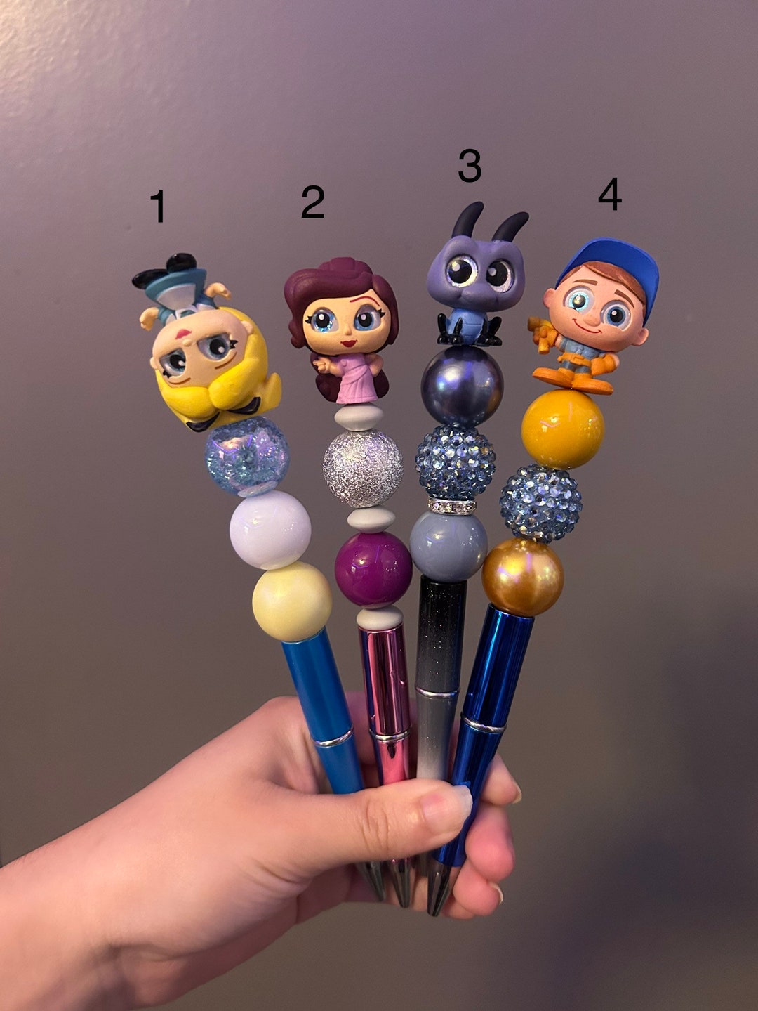 Cute Custom Character Pen Toppers - Etsy