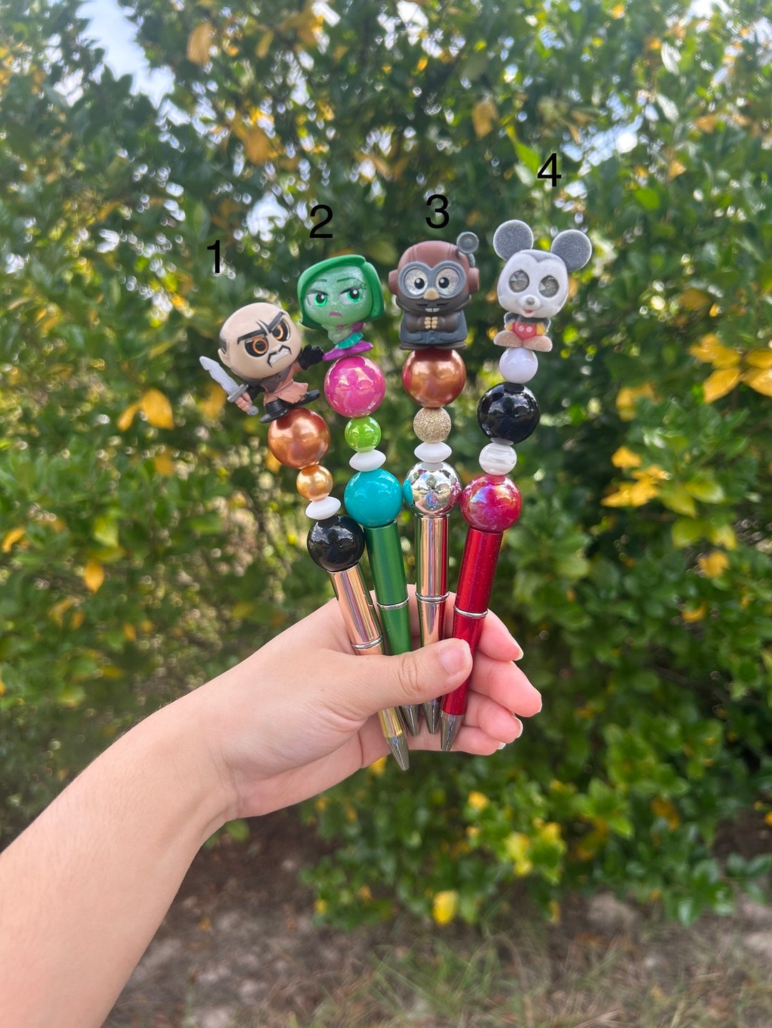 Cute Custom Character Pen Toppers - Etsy