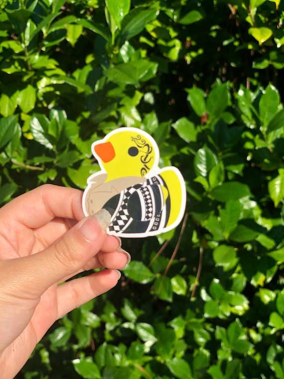 Rubber Ducky Draken Sticker - Etsy