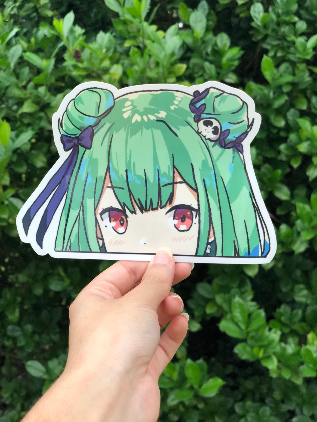 Hololive Uruha Rushia Peeker Sticker - Etsy