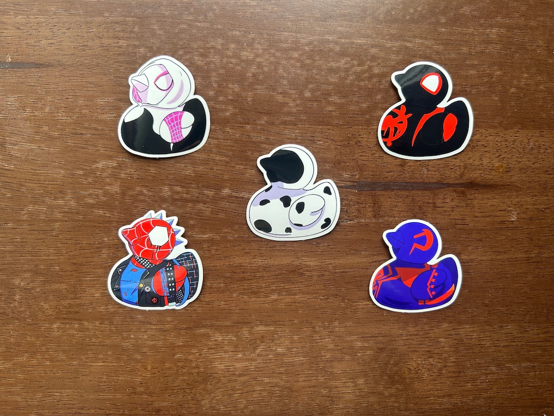 Rubber Ducky Cosplay Spider Sticker - Etsy