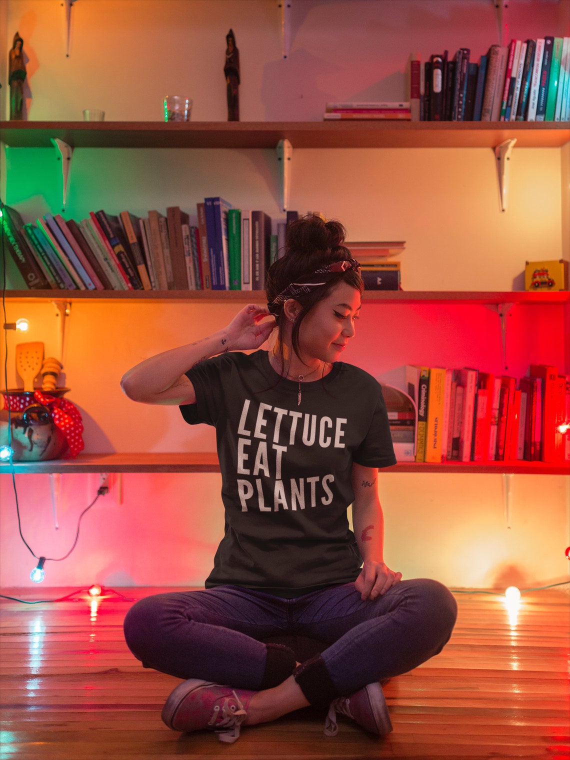 Lettuce Eat Plants, Plant Based Shirt, Vegan Apparel, Vegan Clothing ...