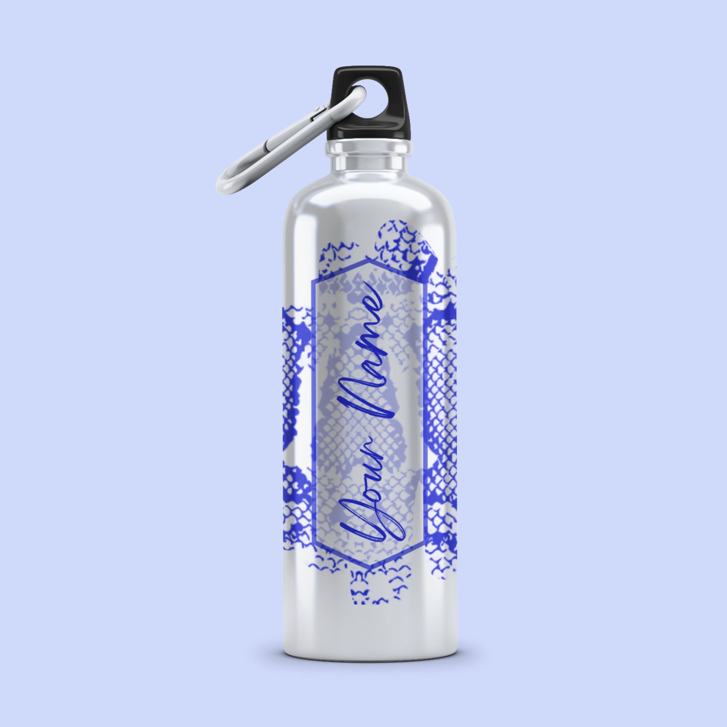 20oz Personalized Water Bottle Snake Print Insulated - Etsy