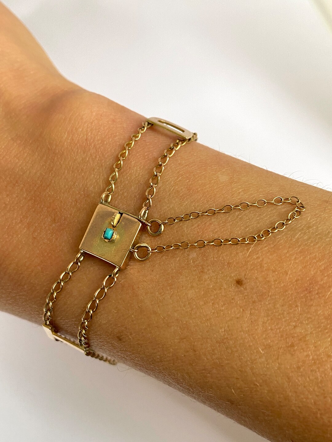 Antique 9ct Gold 'DEAREST' Bracelet Hallmarked 9ct - Etsy