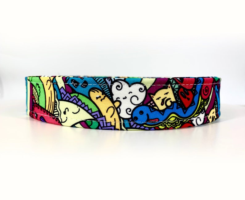 Personalized Laser Engraved Doodle Collar Quick Release Metal - Etsy