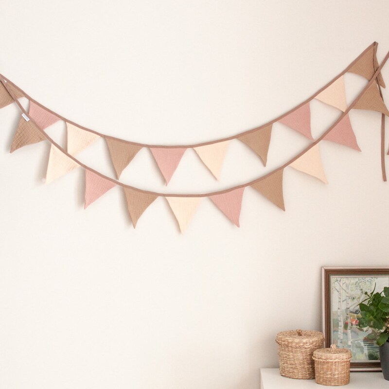Pastel Bunting - Etsy