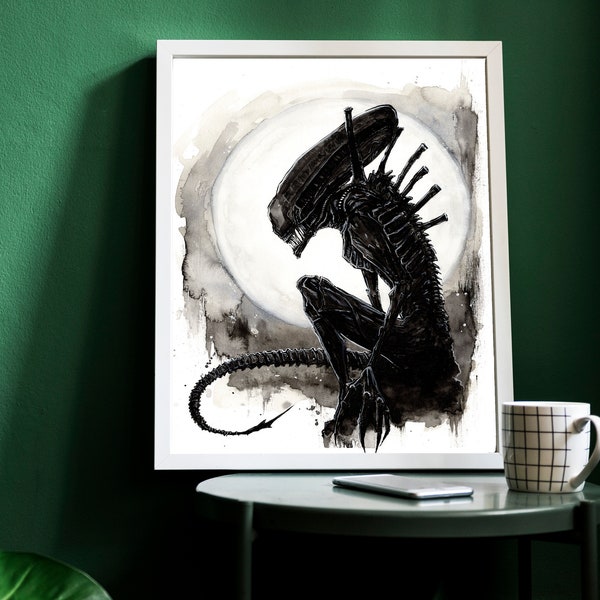 Alien Art - Etsy