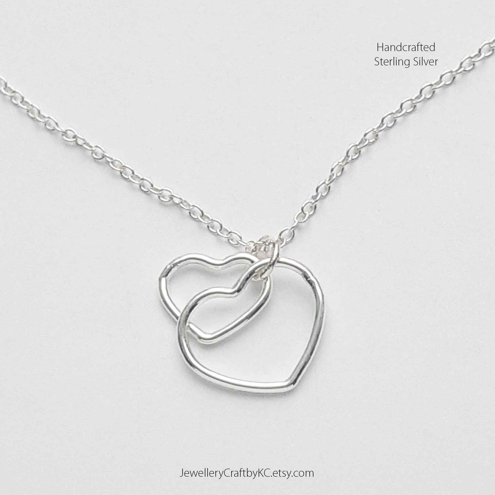 Two Silver Hearts