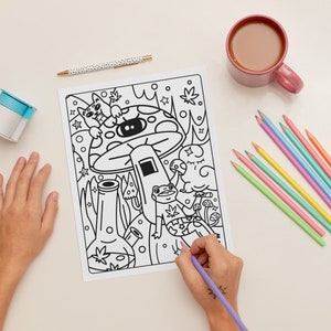Psychoactive - A Psychedelic Coloring Book for Adults: Trippy Stress ...