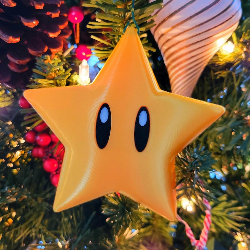 Super Mario Glass Figure - Etsy