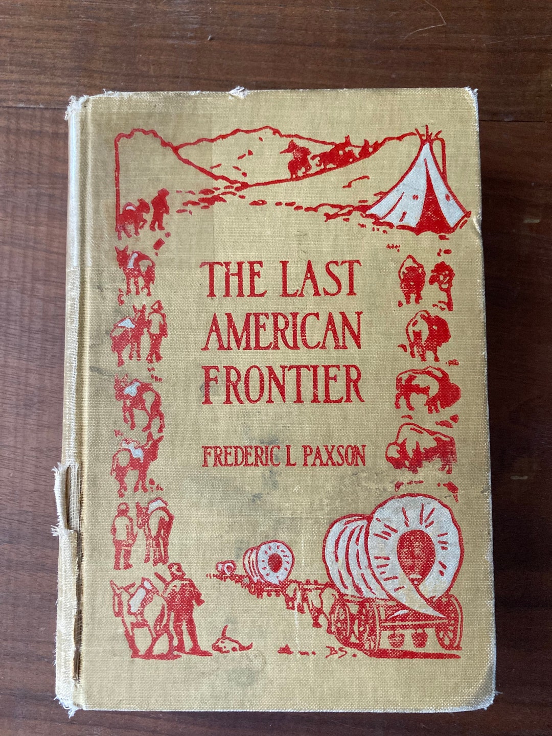 Vintage the Last American Frontier Book 1911 - Etsy