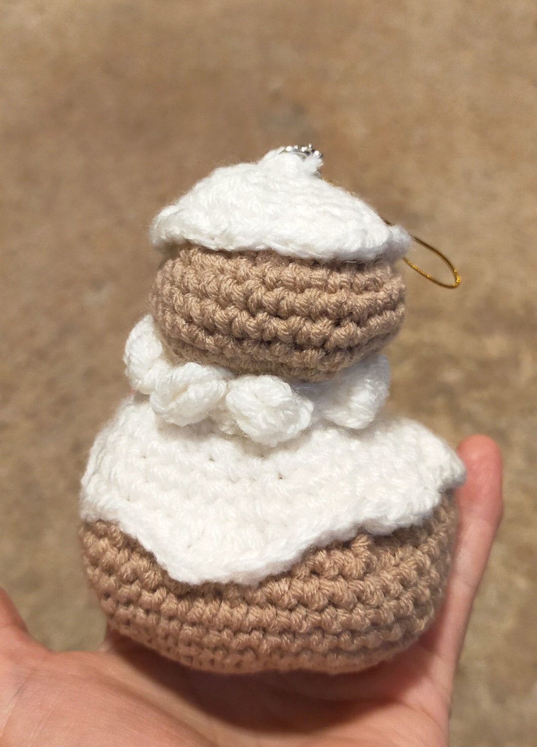 Crochet Religious Cake Handmade Home Decor Christmas - Etsy