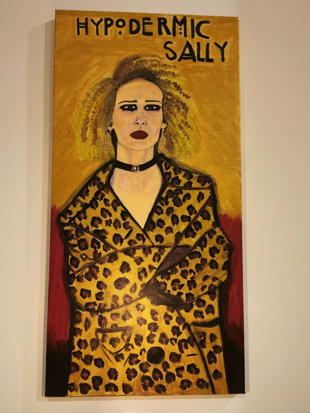 Hypodermic Sally American Horror Story Sarah Paulson Acrylic Painting ...