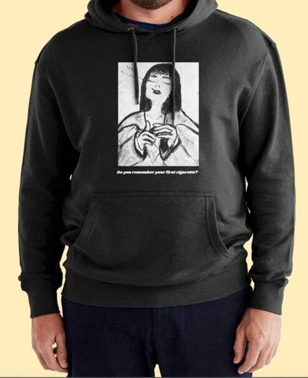 Do You Remember Your First Cigarette Unisex Hoodie Smoking First Smoke ...