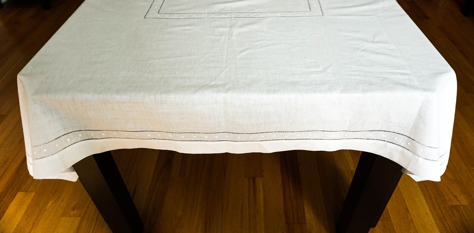 Swiss Dot With Hemstitch Tablecloth style 8648 - Etsy