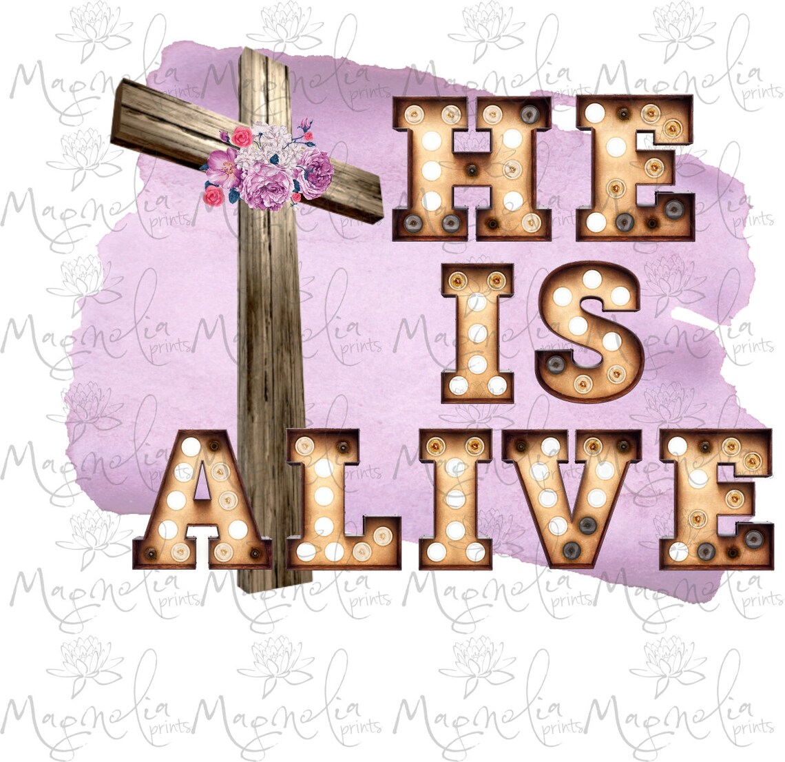 Digital Design File Download / PNG / He is Alive /printable / - Etsy