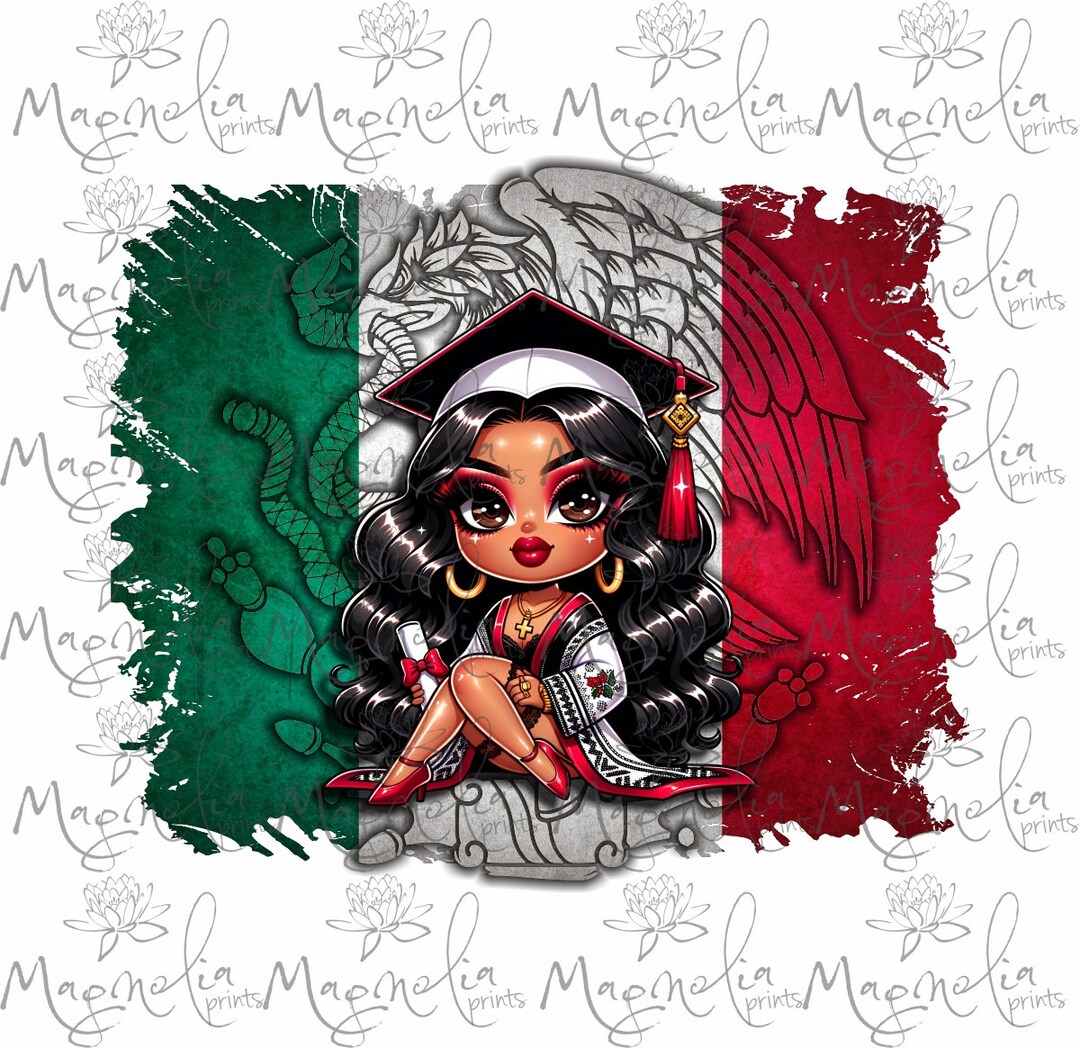 Graduada Aguila Bandera Mexico / Graduate Mexican Flag / Png ...