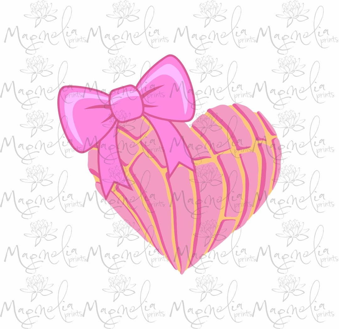 Digital File/ Coquette Pink Concha / Pan Dulce / Png / Love / Trend - Etsy