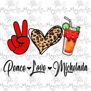 Digital File/ 9X Peace Love Mexican Elements / Digital / File Download ...